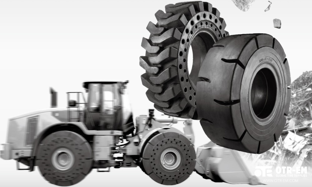Solid OTR tyres